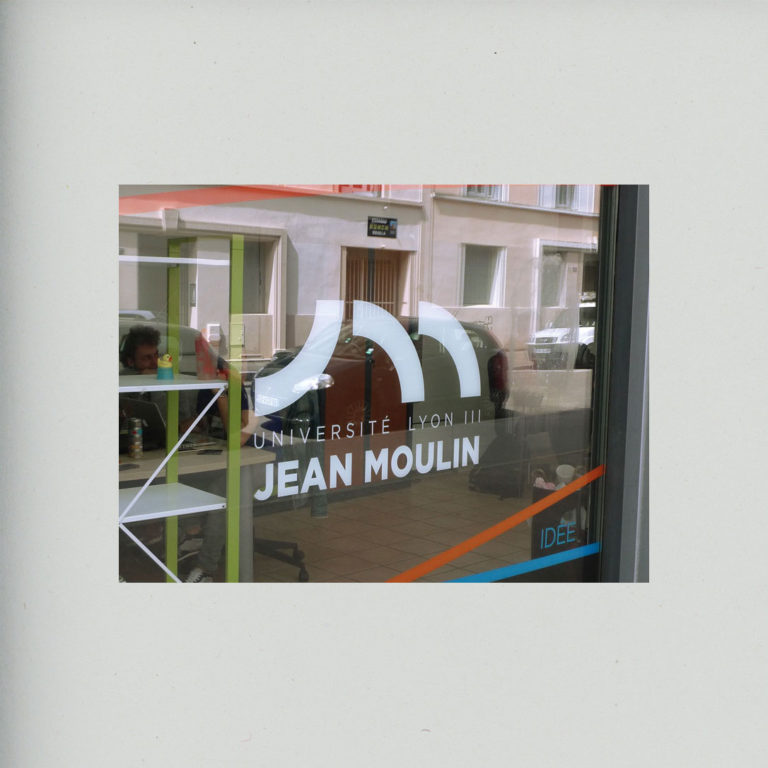 Université Lyon 3 Jean Moulin. Création du logo