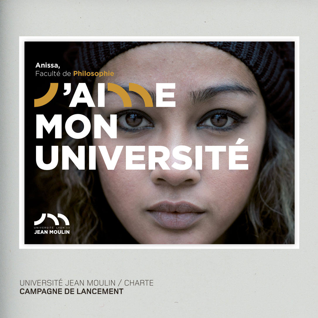 Université Lyon 3 Jean Moulin. Création du logo