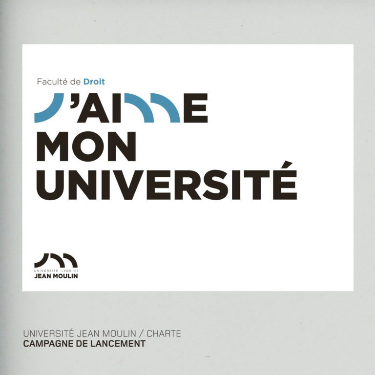Université Lyon 3 Jean Moulin. Création du logo
