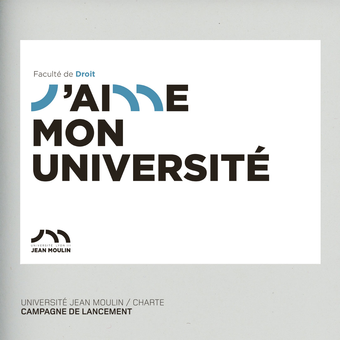 Université Lyon 3 Jean Moulin. Création du logo