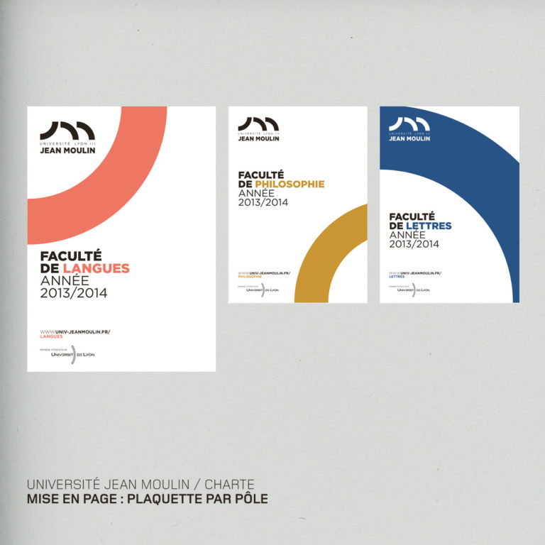 Université Lyon 3 Jean Moulin. Création du logo