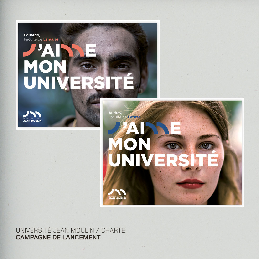 Université Lyon 3 Jean Moulin. Création du logo